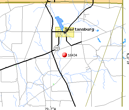 16434 Zip Code (Spartansburg, Pennsylvania) Profile - homes, apartments ...