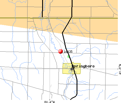 16435 Zip Code (Springboro, Pennsylvania) Profile - homes, apartments ...