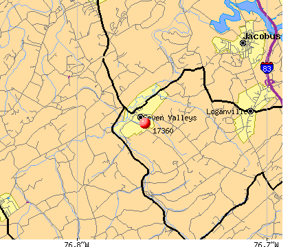 17360 Zip Code (Seven Valleys, Pennsylvania) Profile - homes ...