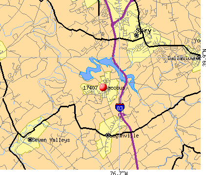 17407 Zip Code (Jacobus, Pennsylvania) Profile - homes, apartments ...
