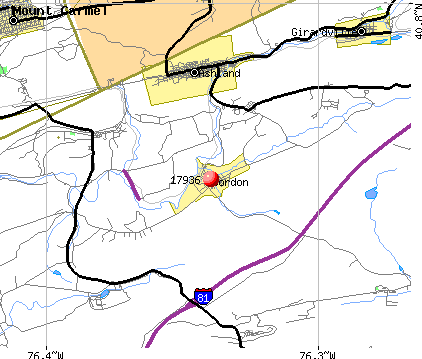 17936 Zip Code (Gordon, Pennsylvania) Profile - homes, apartments ...
