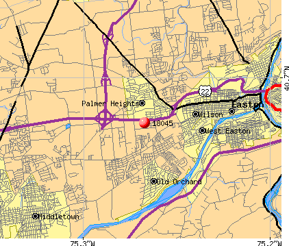 18045 Zip Code (Palmer Heights, Pennsylvania) Profile - homes ...