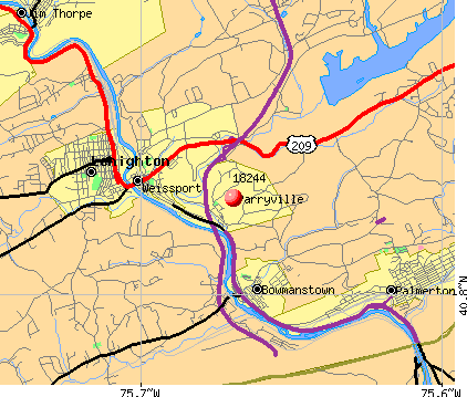 18244 Zip Code (Parryville, Pennsylvania) Profile - homes, apartments ...