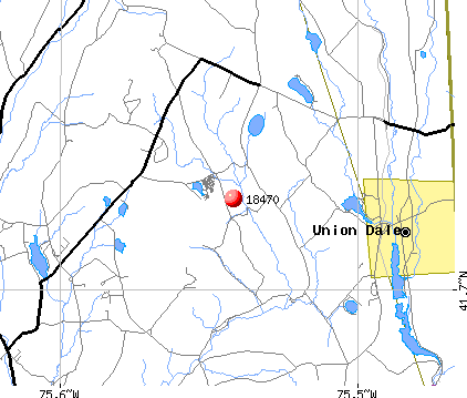 18470 Zip Code (Union Dale, Pennsylvania) Profile - homes, apartments ...