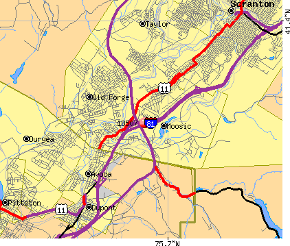 18507 Zip Code (Moosic, Pennsylvania) Profile - homes, apartments ...
