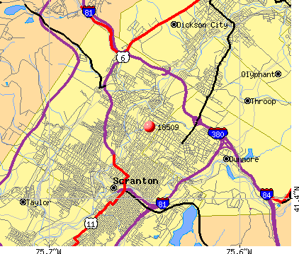 18509 Zip Code (Scranton, Pennsylvania) Profile - homes, apartments ...