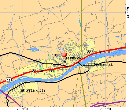 18603 Zip Code (Berwick, Pennsylvania) Profile - homes, apartments ...