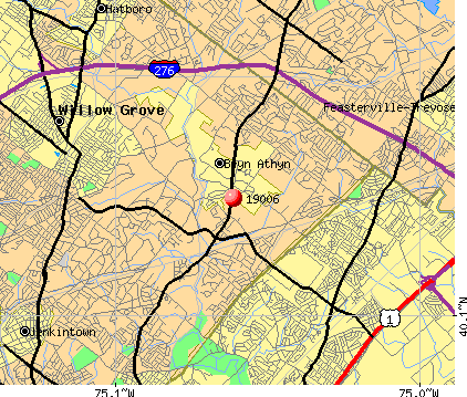 19006 Zip Code (Bryn Athyn, Pennsylvania) Profile - homes, apartments ...