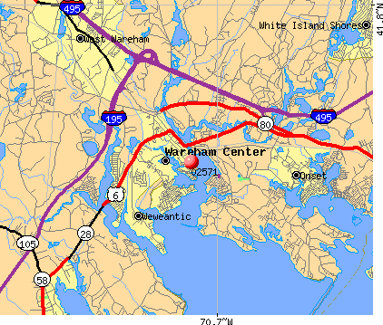 02571 Zip Code (Wareham Center, Massachusetts) Profile - homes ...