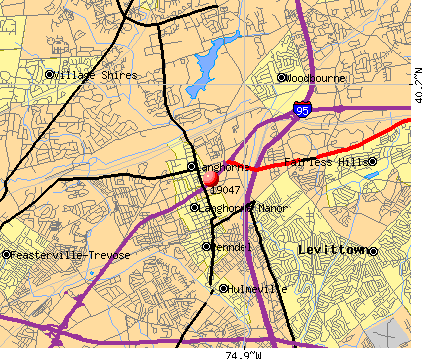 19047 Zip Code (Woodbourne, Pennsylvania) Profile - homes, apartments ...