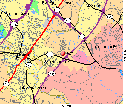 20724 Zip Code (Maryland City, Maryland) Profile - homes, apartments ...
