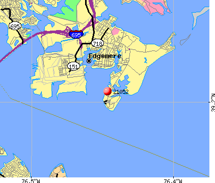 21052 Zip Code (Edgemere, Maryland) Profile - homes, apartments ...