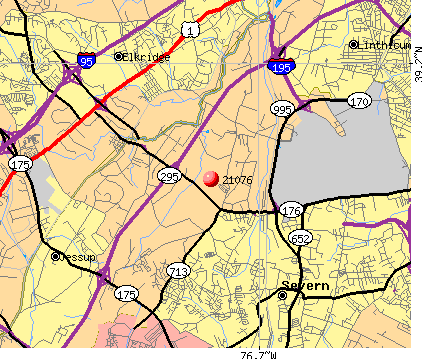 21076 Zip Code (Severn, Maryland) Profile - homes, apartments, schools ...