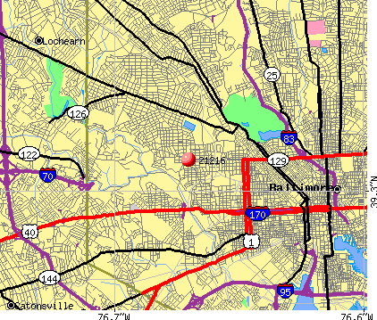 21216 Zip Code (Baltimore, Maryland) Profile - homes, apartments ...
