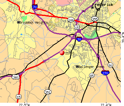 21703 Zip Code (Ballenger Creek, Maryland) Profile - homes, apartments ...