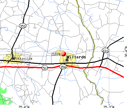21874 Zip Code (Willards, Maryland) Profile - homes, apartments ...