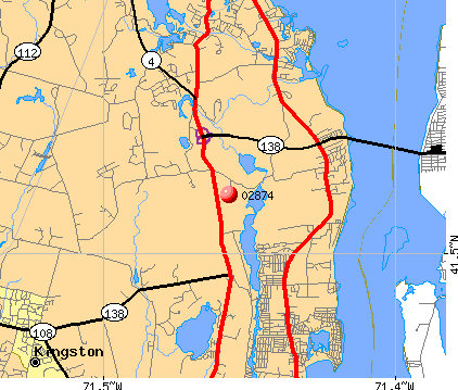 02874 Zip Code (Rhode Island) Profile - homes, apartments, schools ...