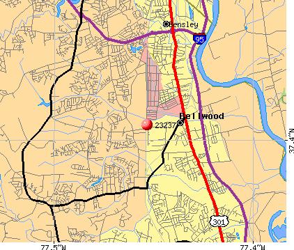 23237 Zip Code (Bellwood, Virginia) Profile - homes, apartments ...