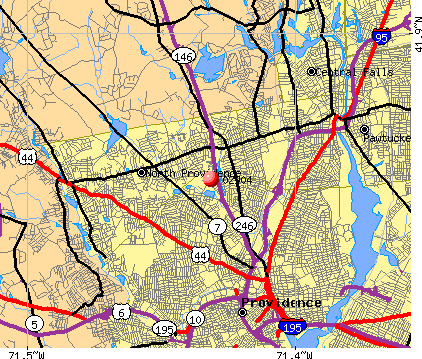 Zip Code Map Providence Ri - United States Map