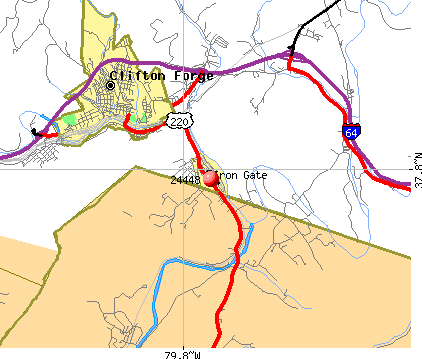 24448 Zip Code (Iron Gate, Virginia) Profile - homes, apartments ...