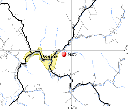 24870 Zip Code (Oceana, West Virginia) Profile - homes, apartments ...