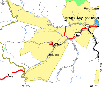 25625 Zip Code (Holden, West Virginia) Profile - homes, apartments ...
