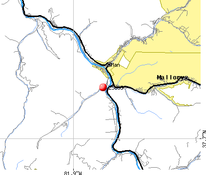 25635 Zip Code (Man, West Virginia) Profile - homes, apartments ...