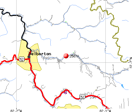 25670 Zip Code (Delbarton, West Virginia) Profile - homes, apartments, schools, population ...