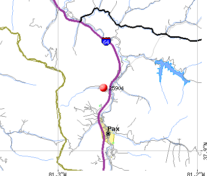 25904 Zip Code (Pax, West Virginia) Profile - homes, apartments ...