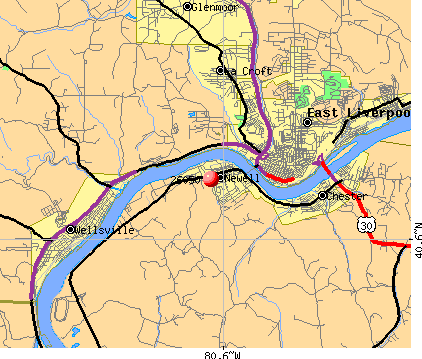 26050 Zip Code (Newell, West Virginia) Profile - homes, apartments ...