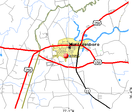 27855 Zip Code (Murfreesboro, North Carolina) Profile - homes ...