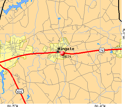28174 Zip Code (Wingate, North Carolina) Profile - homes, apartments ...