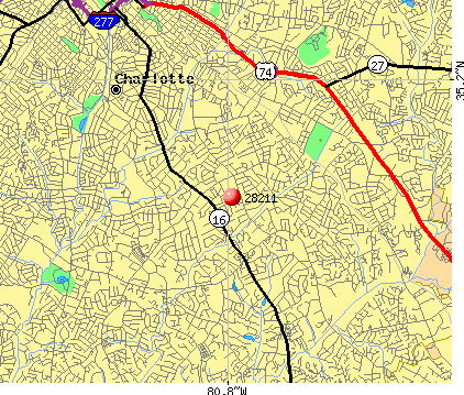 28211 Zip Code (Charlotte, North Carolina) Profile - homes, apartments ...