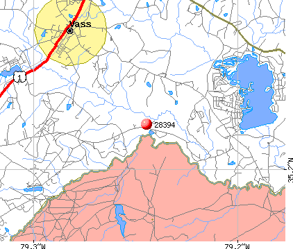 28394 Zip Code (Vass, North Carolina) Profile - homes, apartments ...