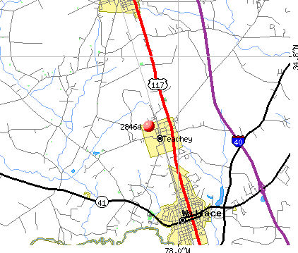 28464 Zip Code (Teachey, North Carolina) Profile - homes, apartments ...