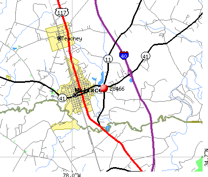 28466 Zip Code (Wallace, North Carolina) Profile - homes, apartments ...