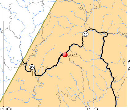 28611 Zip Code (North Carolina) Profile - homes, apartments, schools ...