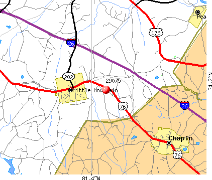 29075 Zip Code (Little Mountain, South Carolina) Profile - homes ...