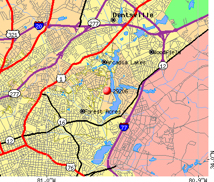 29206 Zip Code (Forest Acres, South Carolina) Profile - homes ...