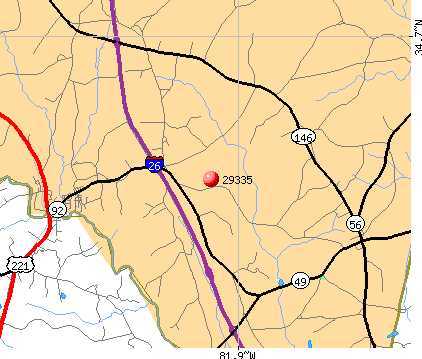 29335 Zip Code (Cross Anchor, South Carolina) Profile - homes ...