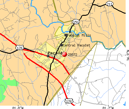 29372 Zip Code (Pacolet, South Carolina) Profile - homes, apartments ...