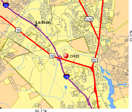 29423 Zip Code (North Charleston, South Carolina) Profile - homes ...