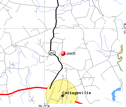 29435 Zip Code (Cottageville, South Carolina) Profile - homes ...