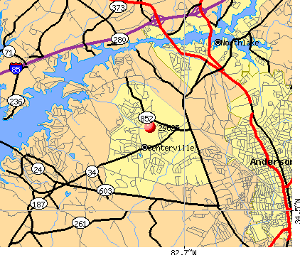 29625 Zip Code (Centerville, South Carolina) Profile - homes ...