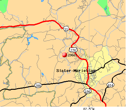 29661 Zip Code (Slater-Marietta, South Carolina) Profile - homes ...