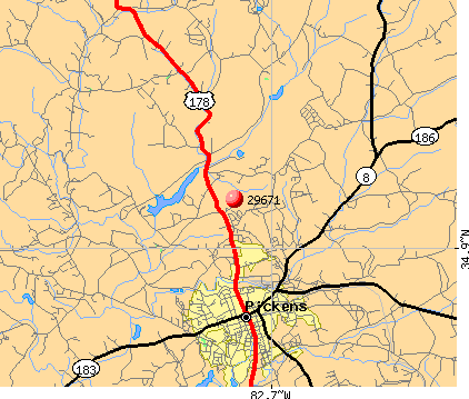 29671 Zip Code (Pickens, South Carolina) Profile - homes, apartments ...