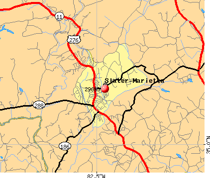 29683 Zip Code (Slater-Marietta, South Carolina) Profile - homes ...