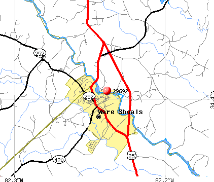 29692 Zip Code (Ware Shoals, South Carolina) Profile - homes ...