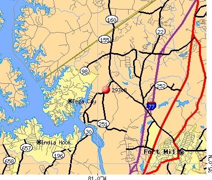 29708 Zip Code (Tega Cay, South Carolina) Profile - homes, apartments ...