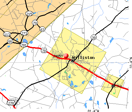 29853 Zip Code (Williston, South Carolina) Profile - homes, apartments ...